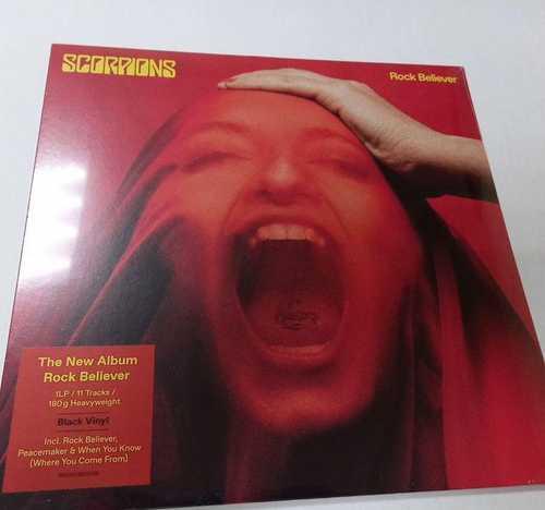 Scorpions - Rock Believer (LP, Album, 180) NEW