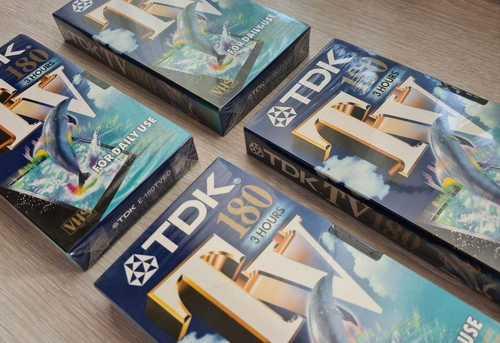 Новая Видеокассета VHS TDK E-180 tved