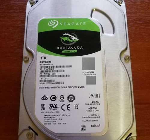 Жесткий диск для пк Seagate 1тб