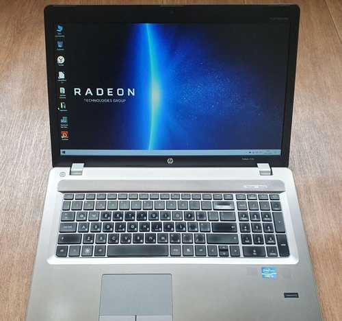 HP 17.3 i3-2350M HD-7470м HDD-1тб