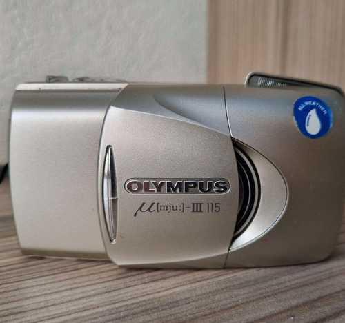 Пленочный фотоаппарат Olympus mju iii 115