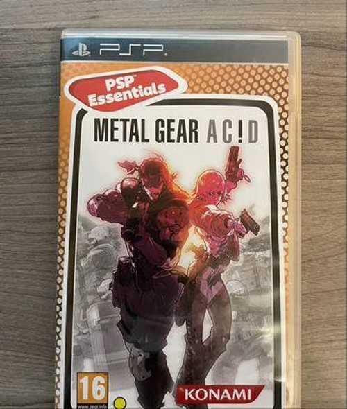 Metal gear solid acid 1 часть PSP