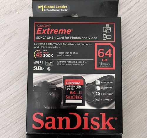 Карта памяти sandisk