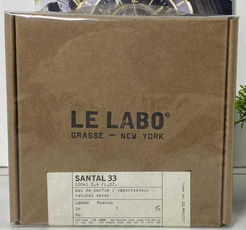 Le Labo Santal 33 100 ml оригинальный тестер