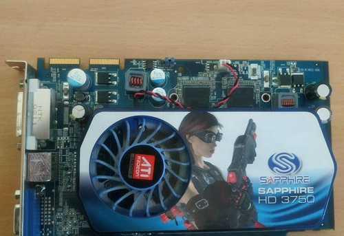 Видеокарта ATI sapphire hd 3750