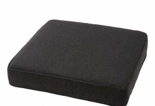 Чехол для подушки икеа йэрпон, 62x62 см, антрацит