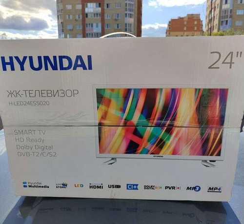 Телевизор на запчасти 24" Hyundai H-LED24ES5020