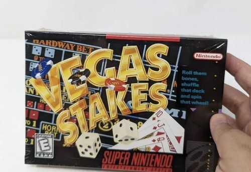 Vegas Stakes Super Nintendo Snes