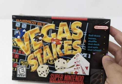 Vegas Stakes Super Nintendo Snes