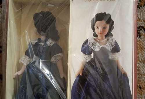 2 Кукла коллекц-ая фарфоровая Дамы эпохи № 1-77