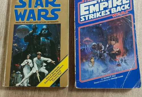 Книги Star wars оригинал США 1976г. 1980г