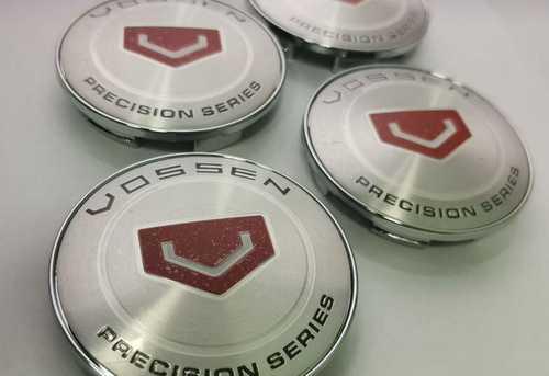 4шт колпаки Vossen Precision Series 68мм, серебро