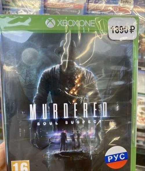 Murdered: Soul Suspect диск для Xbox новый