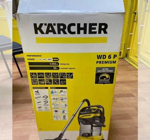 Пылесос Karcher WD 6 P Premium