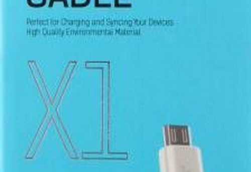 Кабель micro USB hoco X1, 2А, Белый, 1м