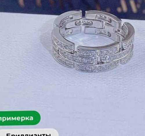 Кольцо Cartier Maillon Panthere из белого золота 1,77ct