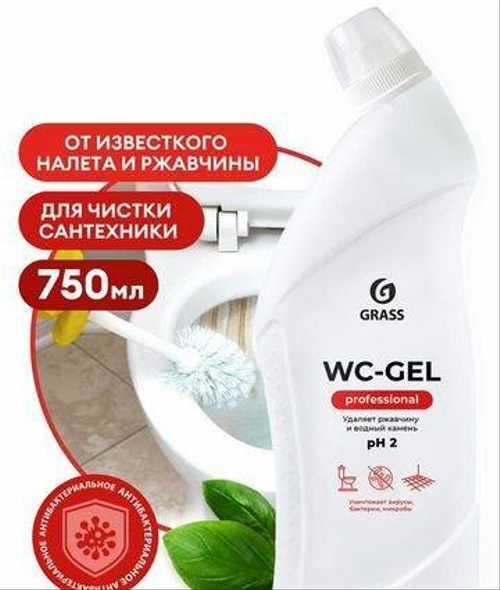 Чистящее средство для сан.узлов "WC-gel" Professio