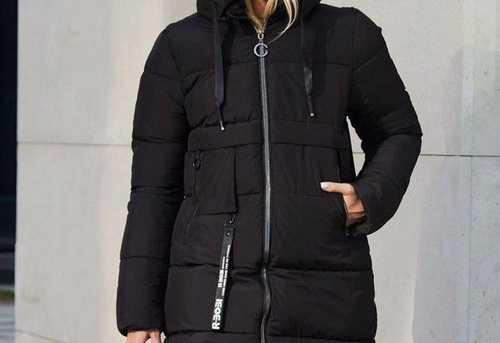 Куртка зимняя женская удлинённая
