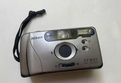 Плёночный фотоаппарат Nikon EF300