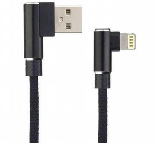 Кабель USB-iPfone8pin 1м Perfeo Premium угловые к