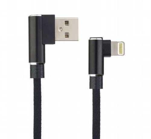 Кабель USB-iPfone8pin 1м Perfeo Premium угловые к