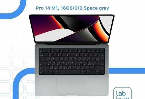 Apple MacBook Pro 14 M1 16/512 Space gray
