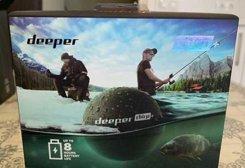 Эхолот для рыбалки зимней/летней Deeper Chirp+