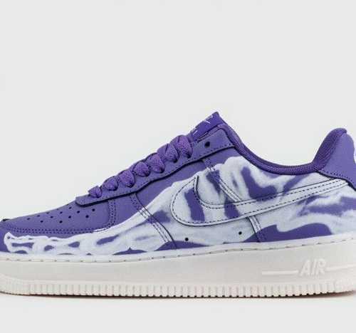 Кроссовки Nike Air Force 1 Low Skeleton Violet Wmn