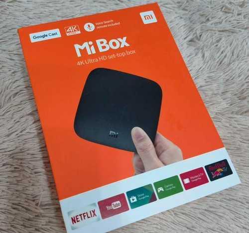 Тв приставка Xiaomi mi Box 4К Ultra HD