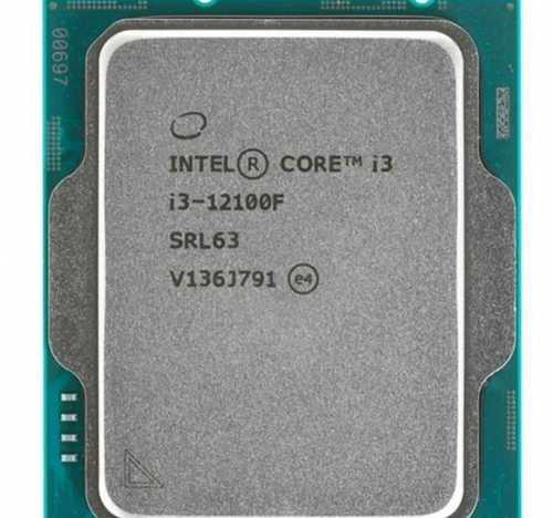 Cpu intel core i3 12100f кулер в подарок