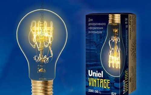 Лампа накаливания Лофт IL-V-A60-60/golden/E27
