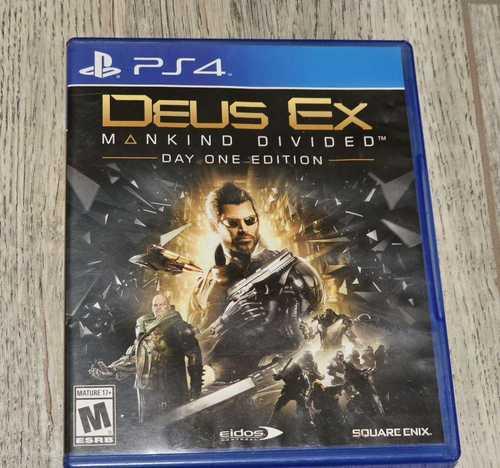 Deus Ex: Mankind Divided PS4