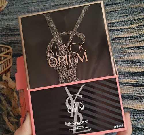 Духи Black Opium Yves Saint laurent 90ml Lux евро