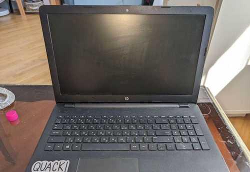 Ноутбук 15.6" HP 15-bw644ur, 256 ГБ, A6-9220, RAM 8 ГБ, Radeon R520 2 ГБ