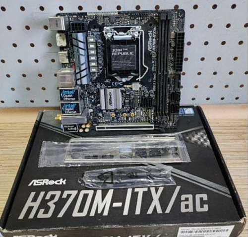 Мат.плата ASRock H370M-iTX/AC