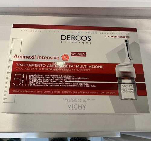 Vichy dercos aminexil ампулы