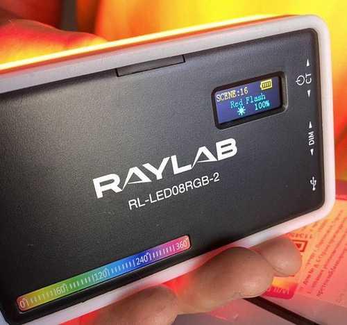 Видеосвет raylab 3100 mAh