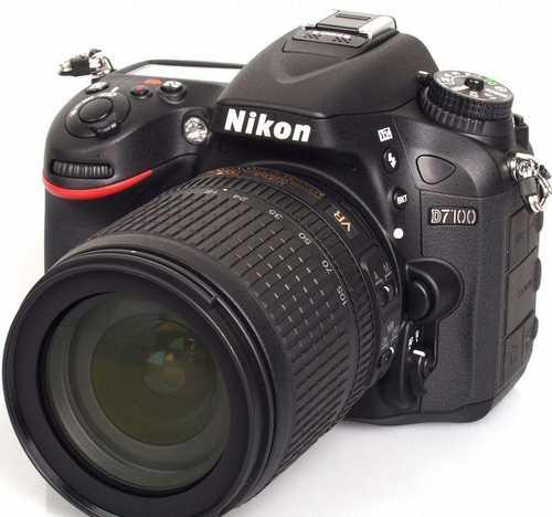 Nikon D7100(18-105mm)  64гб Сумка Коробка 