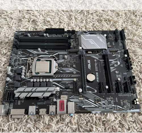 Материнская плата Asus prime z270 P   G3900