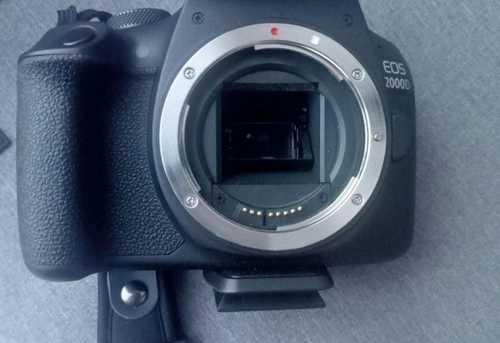 Зеркальный фотоаппарат canon 2000d