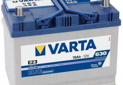 Новый аккумулятор Varta Blue Dynamic E23 570 412 0