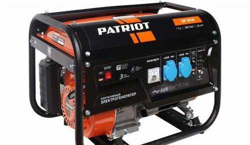 Бензиновый генератор patriot GP 3510 474101535