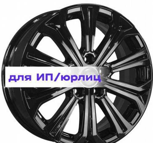 Khomen Wheels 6,5x16/5x108 ET45 D60,1 KHW1610 (Chery Tiggo 3/Tiggo 3 Pro) Black