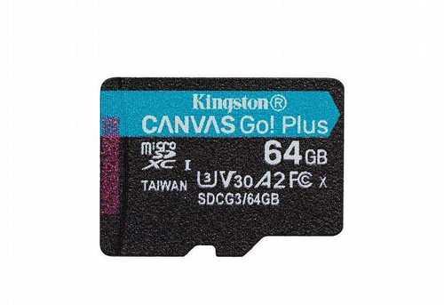 Карта памяти Kingston microsdxc Canvas GO Plus Cla