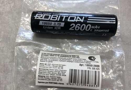 Robiton 18650-2600 с защитой
