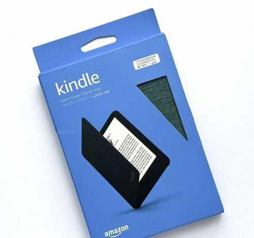 Обложка чехол Kindle 11 2022 Fabric зеленый новый