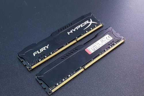 Оперативная память Kingston HyperX fury DDR3 16Gb