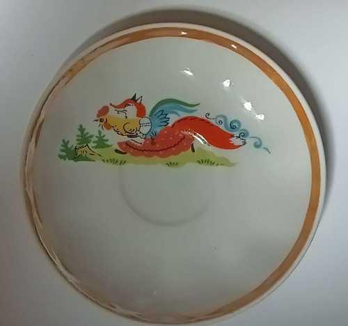 Тарелки СССР с рисунком