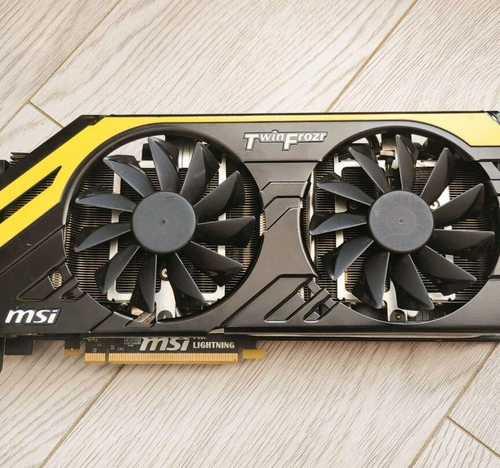 Видеокарта MSI GTX 770 lighting 2 gb