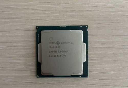 Процессор intel core i3 9100f